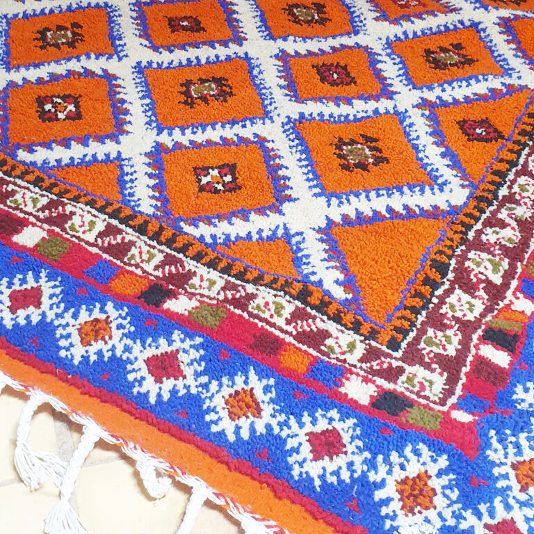 A la source du tapis berbère marocain